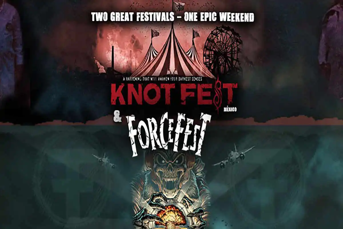 La experiencia del rock y metal llegará con Knotfest meets ForceFest
