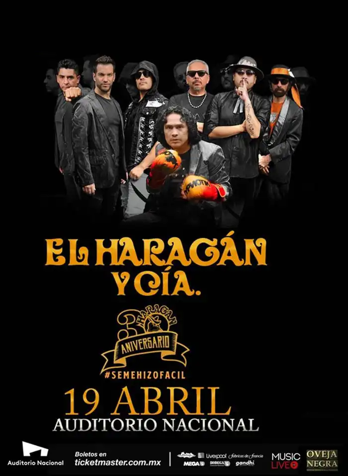 Haragan y Cía celebran 3 décadas en el Auditorio Nacional