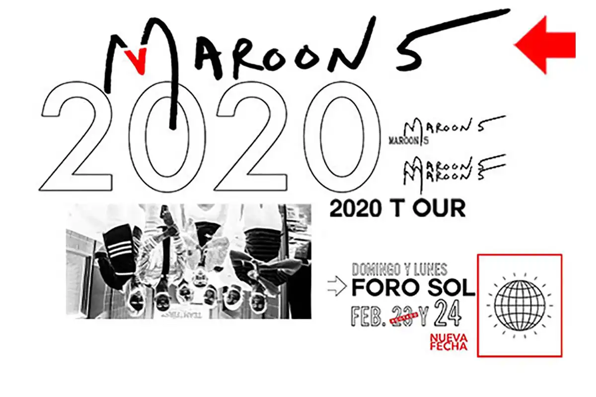 Maroon 5 pisará uno de los escenarios más grandes de México
