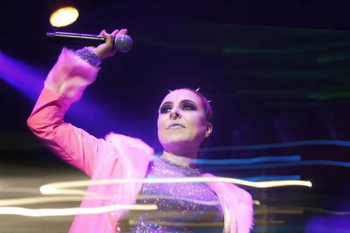 Maria Daniela y su Sonido Lasser incendia El Plaza