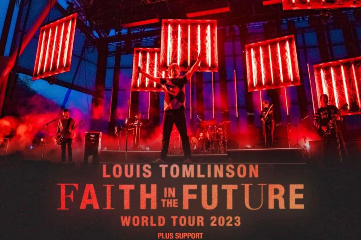Louis Tomlinson en México con su gira Faith In The Future
