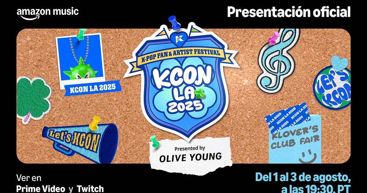Amazon Music transmitirá en vivo KCON LA 2025